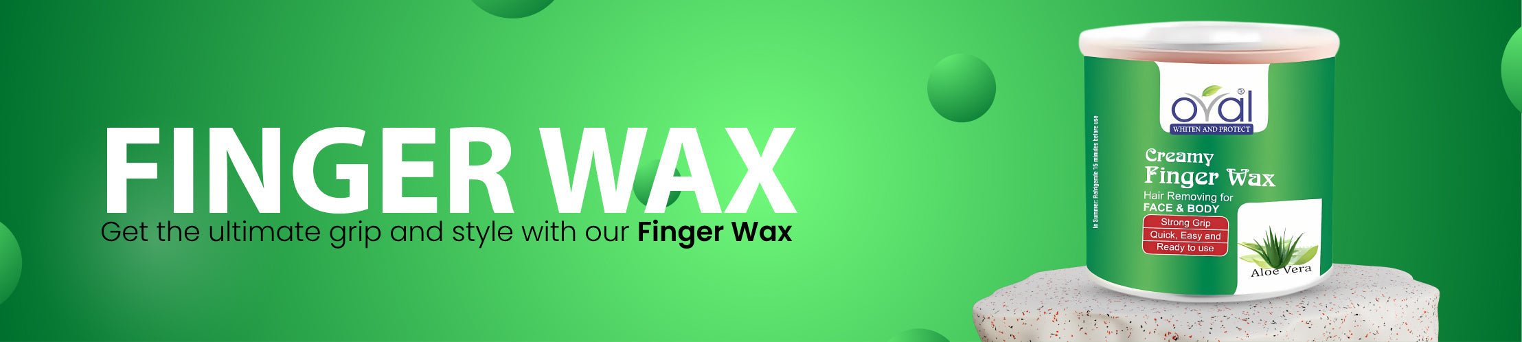 FINGER WAX – Oval Cosmetics