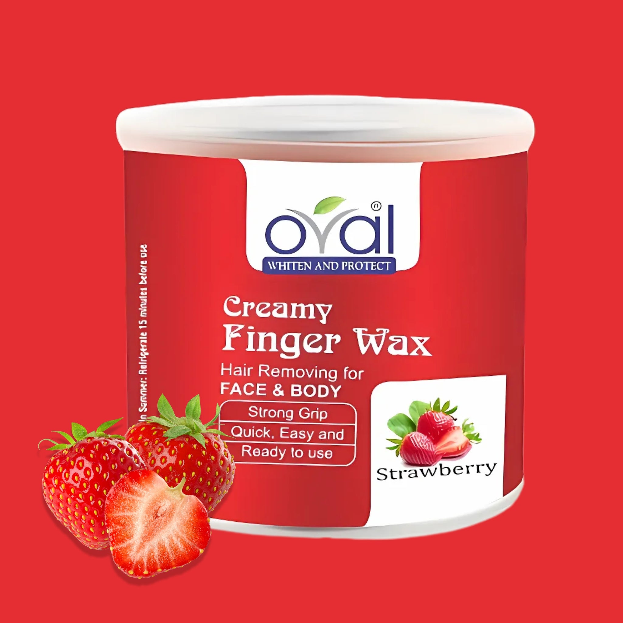 Creamy Finger wax (Strawberry Flavor) 200g – Oval Cosmetics