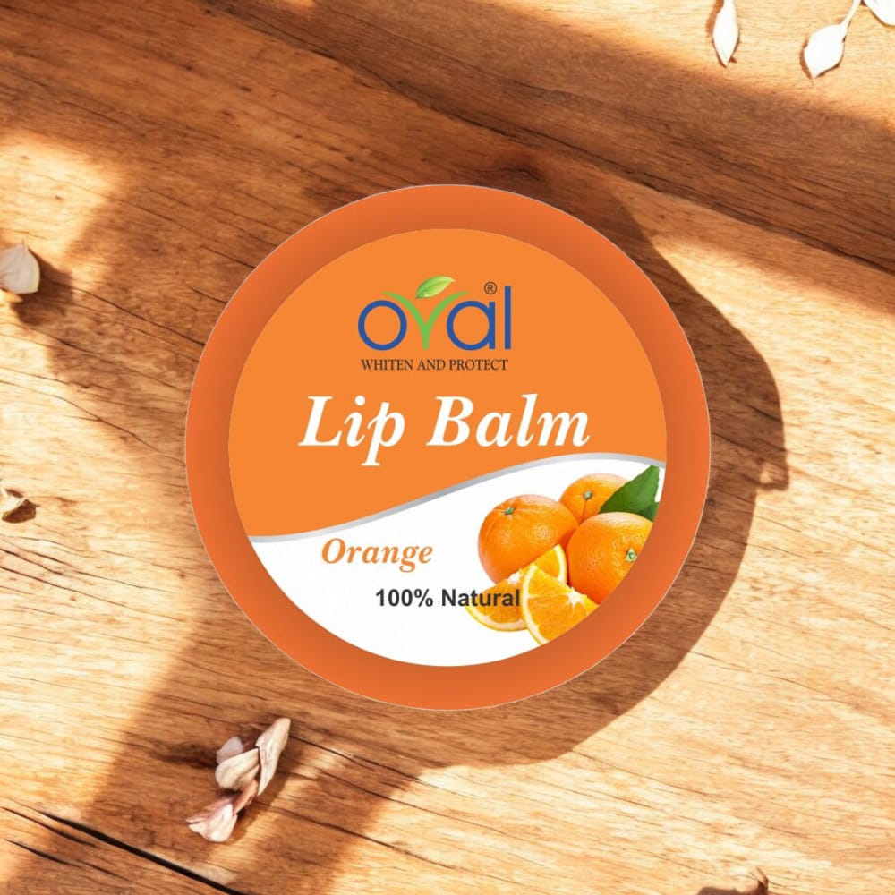 Lip Balm (Orange) 20g – Oval Cosmetics