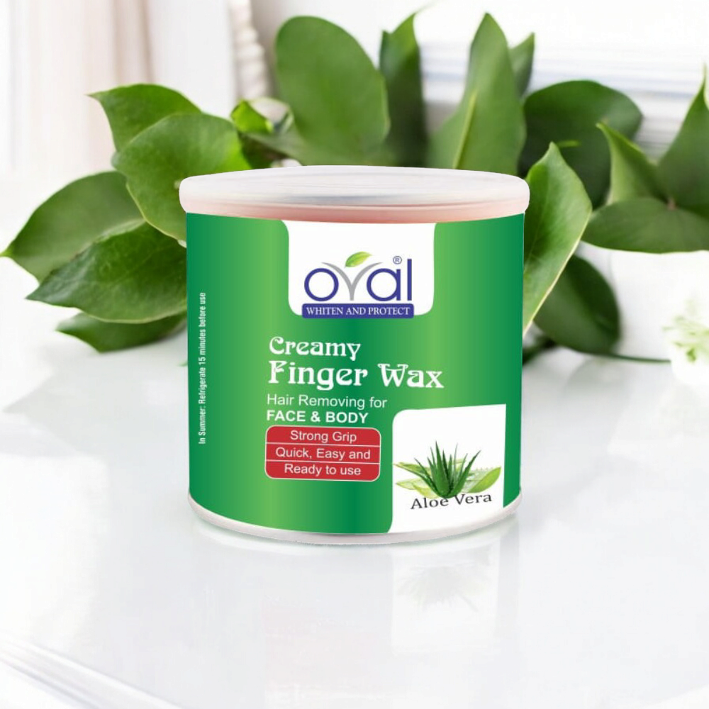 Creamy Finger Wax (Aloe vera) 200g – Oval Cosmetics